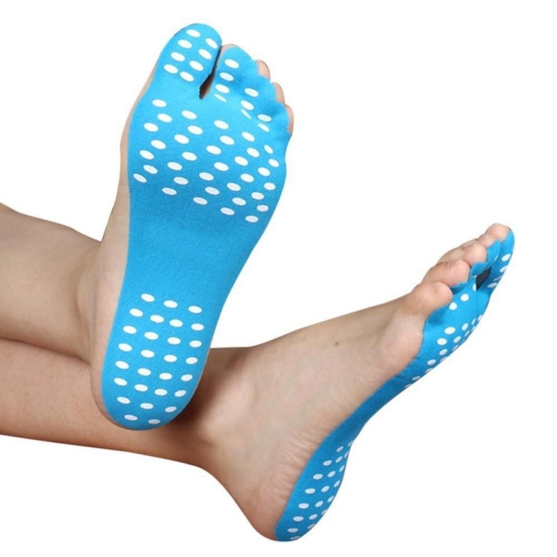 Set 2 talpi plaja,albastru, marimea S - eMAG.ro