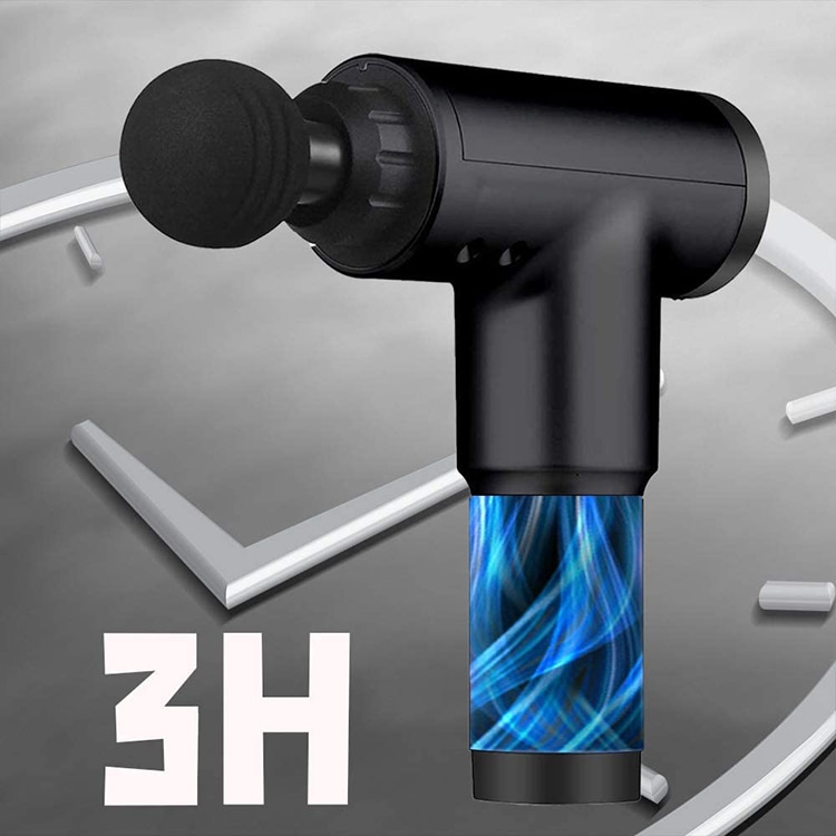 Aparat de masaj Gun Profesional cu 6 capete interschimbabile, 6 trepte ...