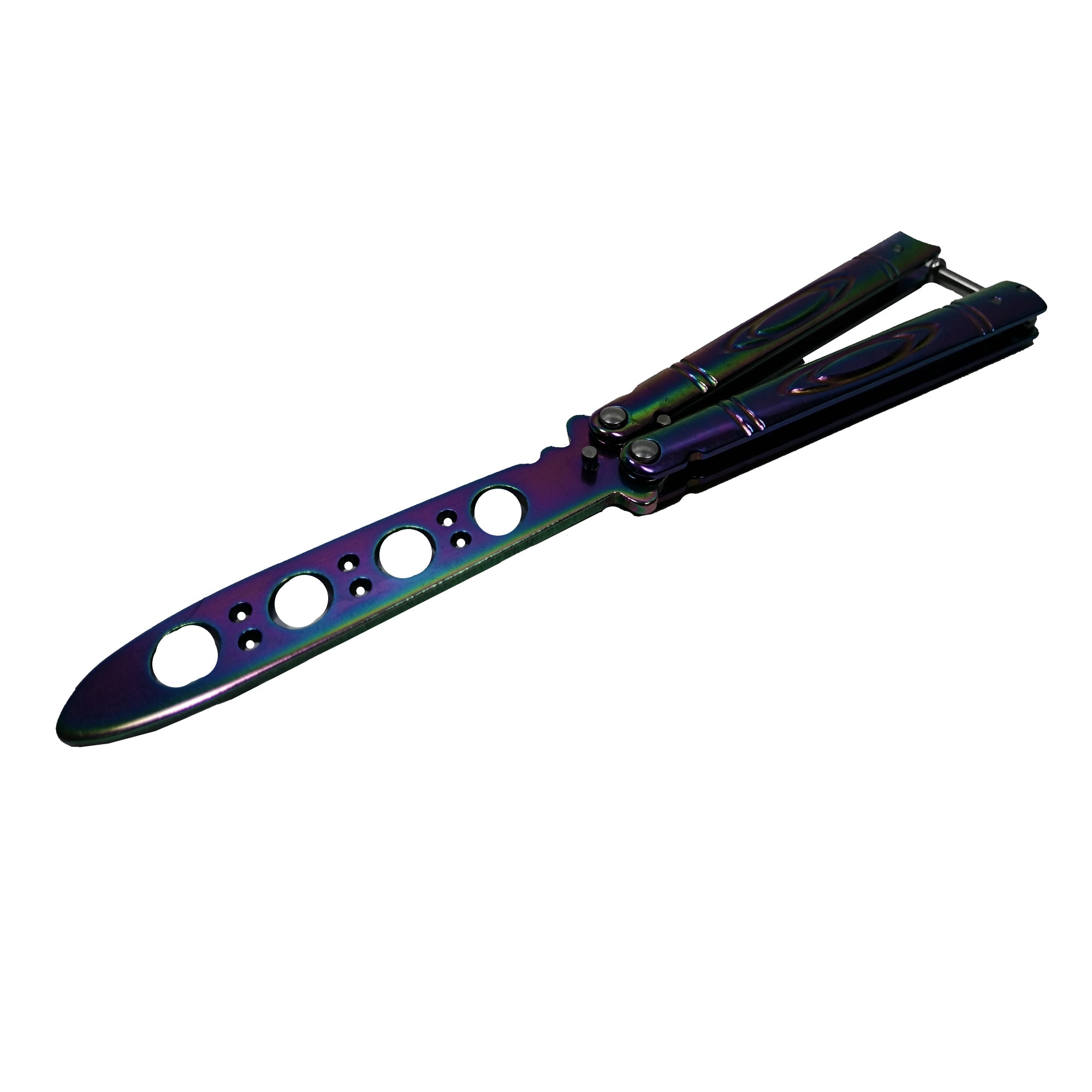 Cutit, Briceag fluture, Butterfly, Rainbow Strike, pentru antrenament ...