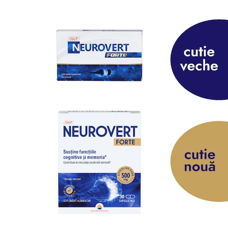Neurovert Forte, Sun Wave Pharma, Extract de Bacopa monieri pentru ...