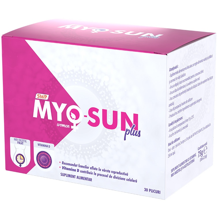 Myo‑Sun Plus, Sun Wave Pharma, Myo-inozitol, N-acetilcisteina ...