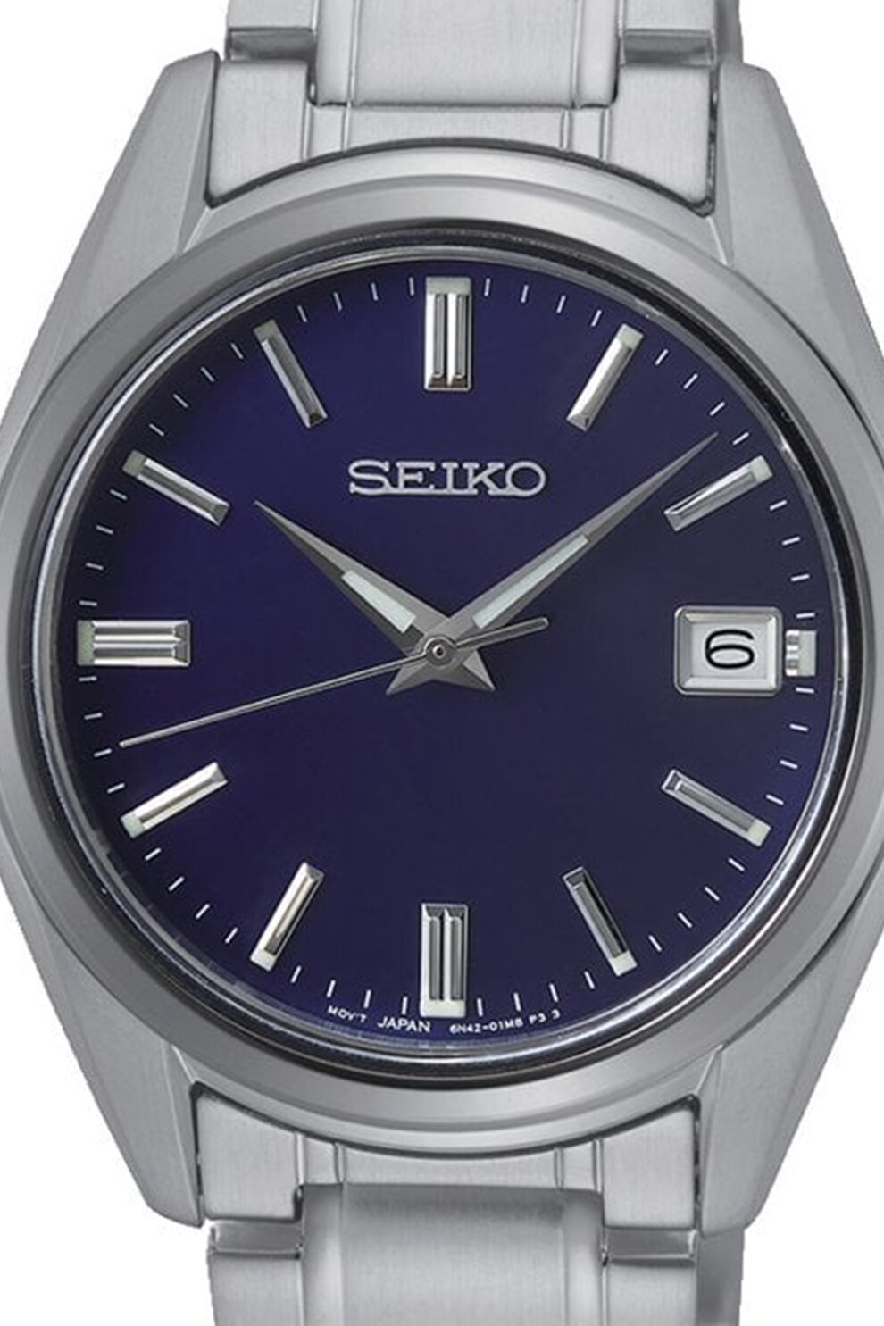 Seiko, Ceas quartz de otel inoxidabil, Argintiu - eMAG.ro