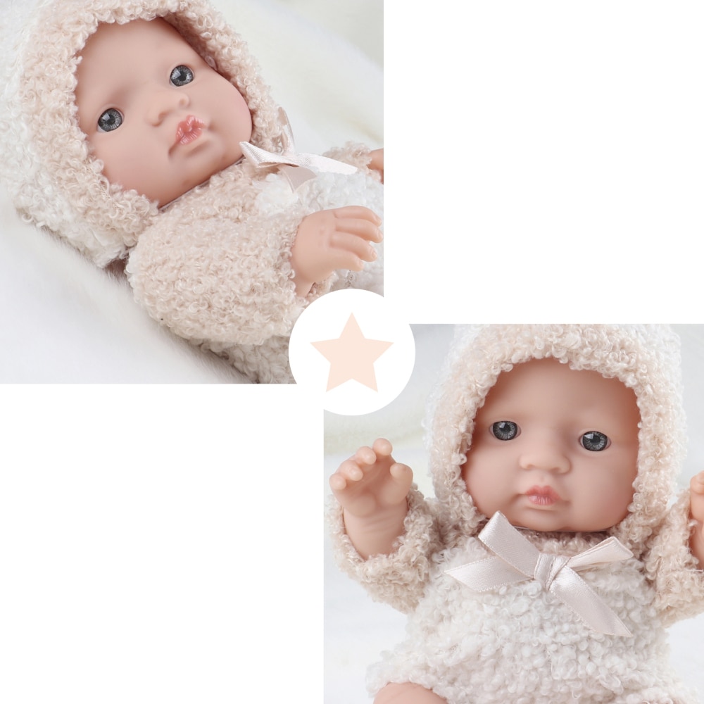 Papusa Mappy - Baby so lovely, Cute, alb/roz, 20 cm - eMAG.ro