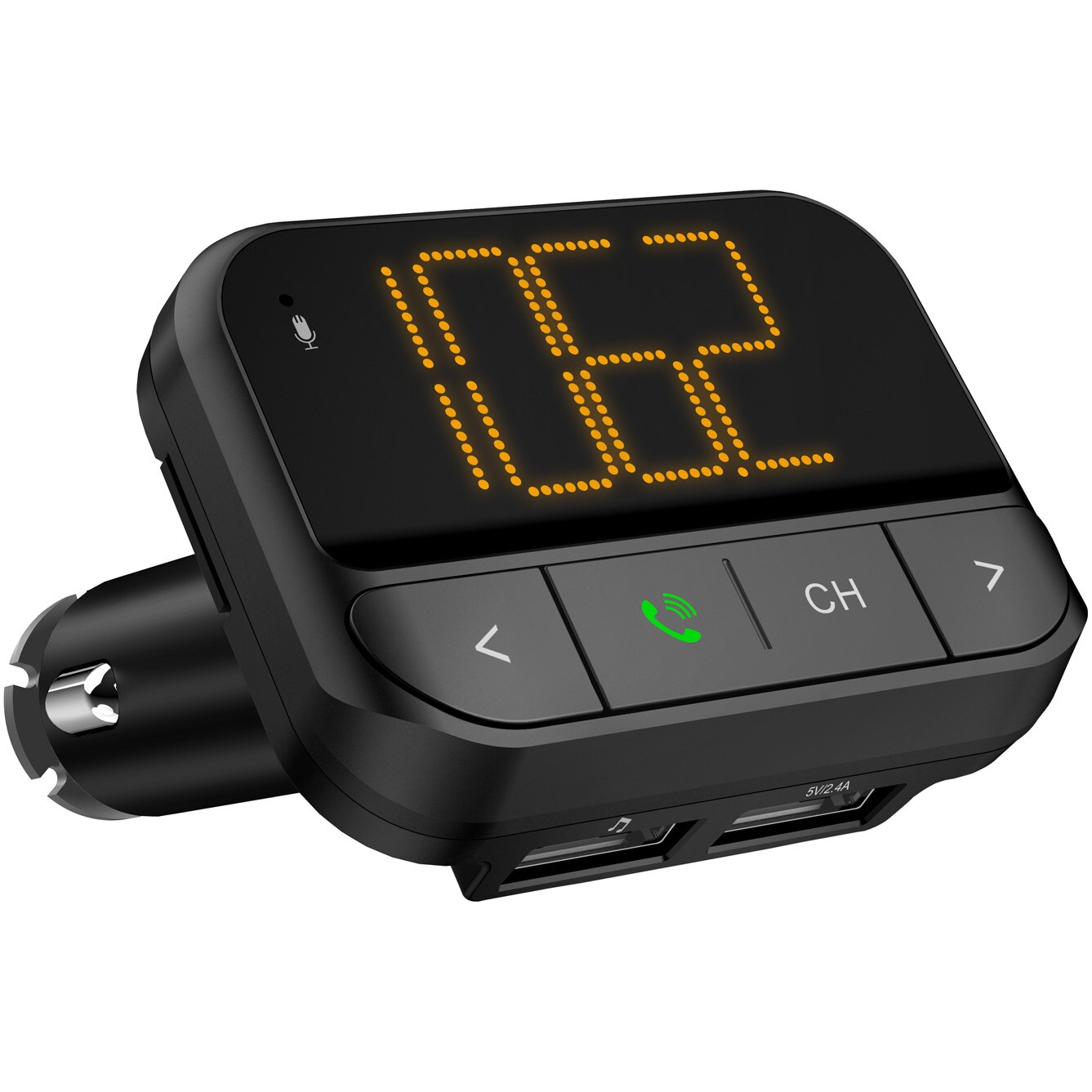 Modulator FM A+ MC85, bluetooth, microSD (32 Gb max), USB disk - eMAG.ro