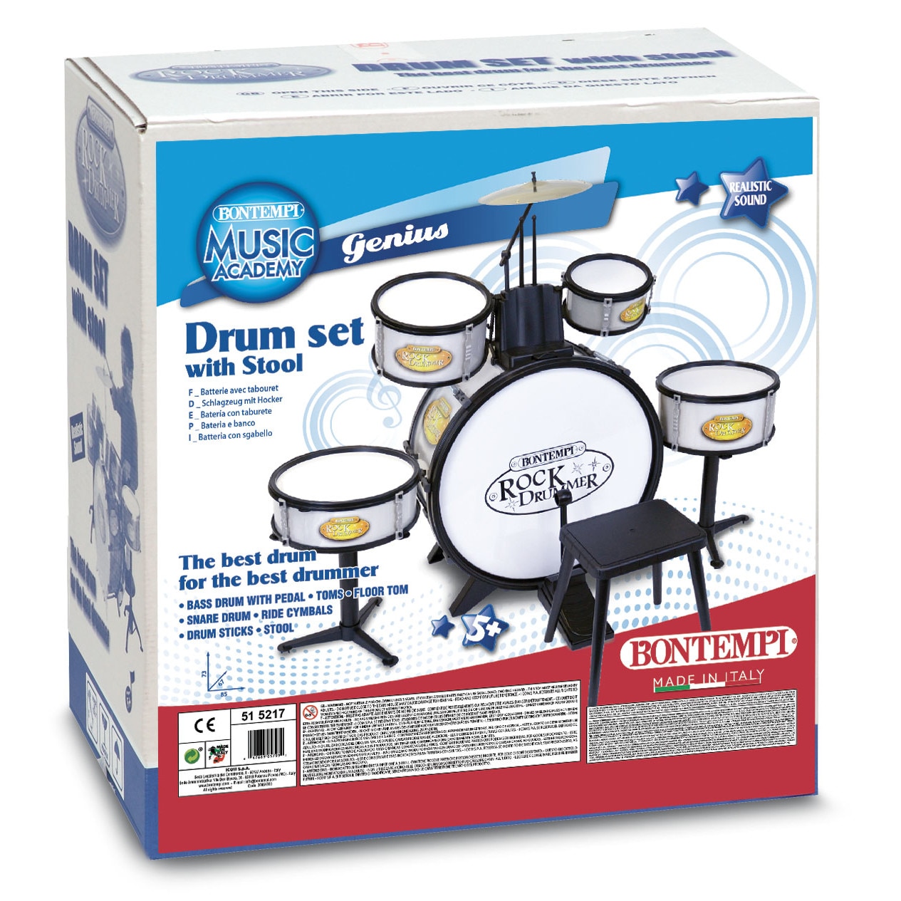 Set Tobe Rock Bontempi cu Scaun - eMAG.ro