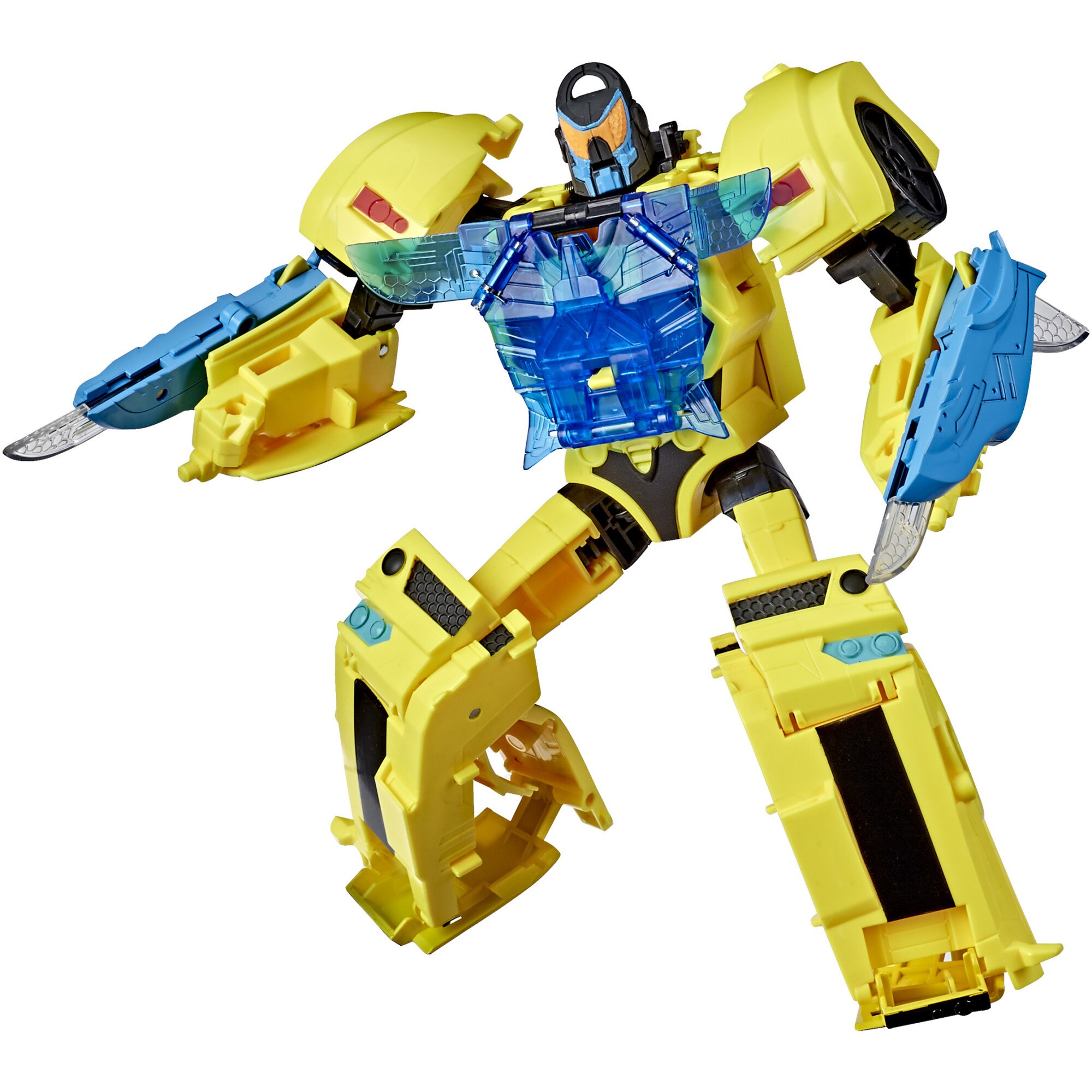 Figurina Transformers Cyberverse Battle Call - Bumblebee Officer, 25 cm ...