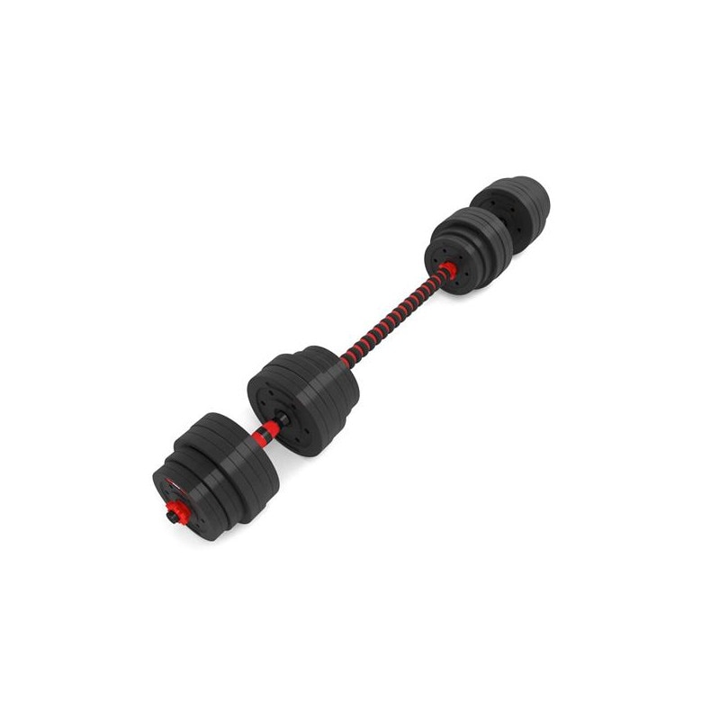 Set Haltera si Gantere Reglabile HMS SGP40 40 kg - eMAG.ro