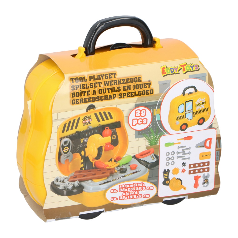 Trusa scule mecanic Eddy Toys 29 piese - eMAG.ro