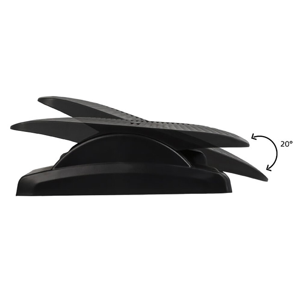 Suport picioare birou, F7012, plastic, negru, 47 x 35 x 9 cm - eMAG.ro