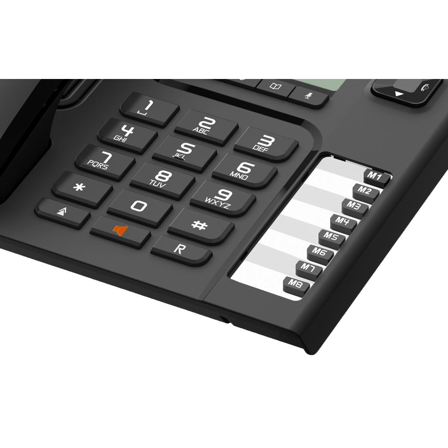 Telefon cu fir, Alcatel, Negru, LED - eMAG.ro