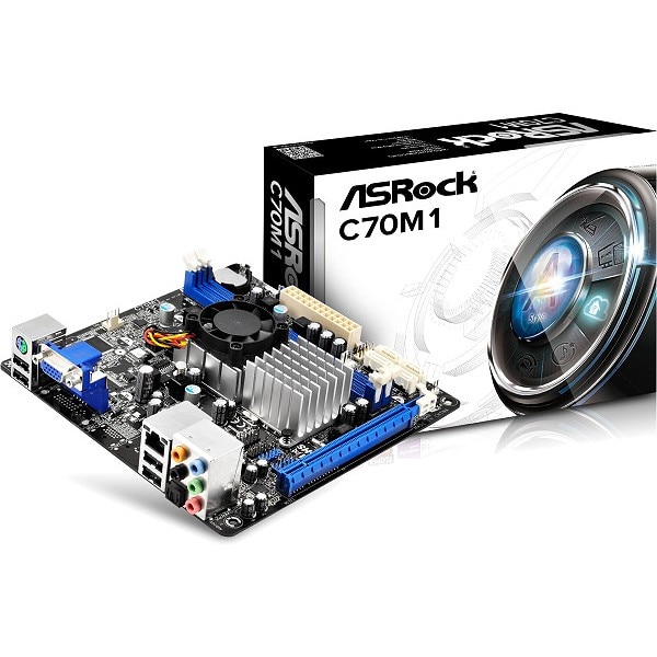 Дънна платка ASRock C70M1, Socket FT1 - eMAG.bg