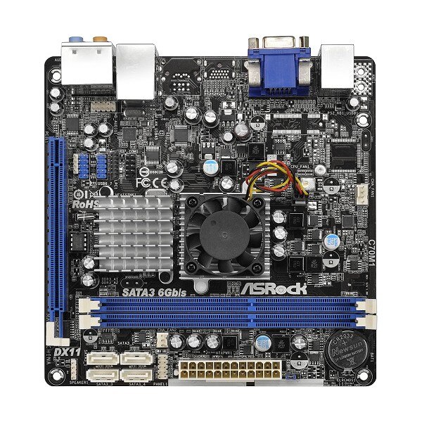 Дънна платка ASRock C70M1, Socket FT1 - eMAG.bg