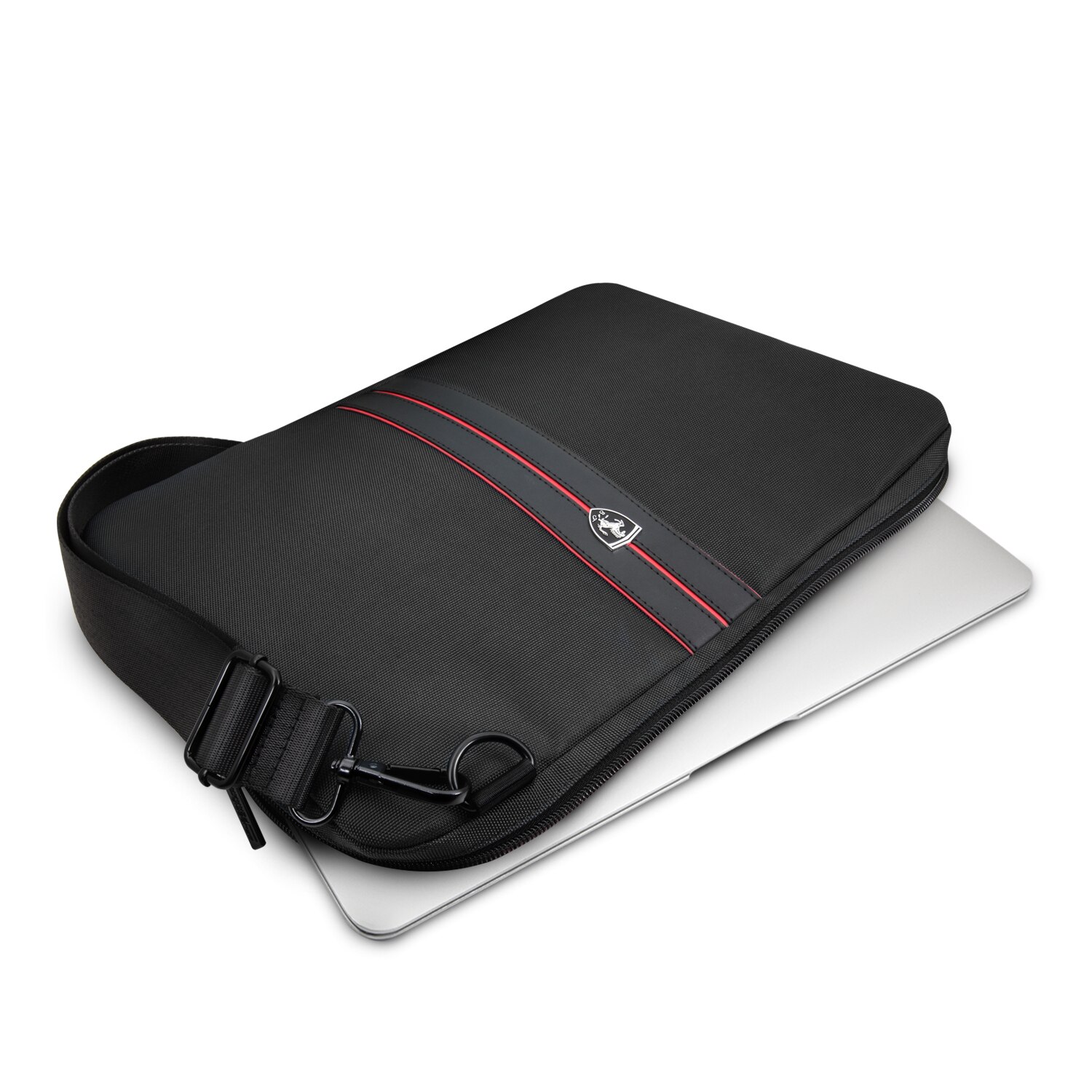 Geanta de umar pentru MacBook/iPad 13" Ferrari Urban Collection, Negru ...