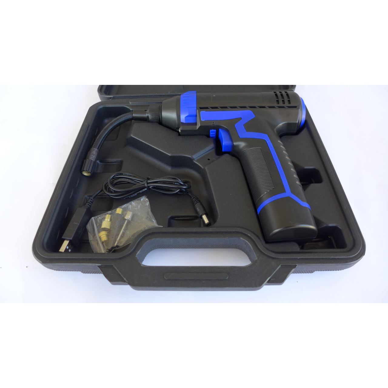 Compresor pentru umflat roti tip pistol Siegbert, afisaj digital, fara ...