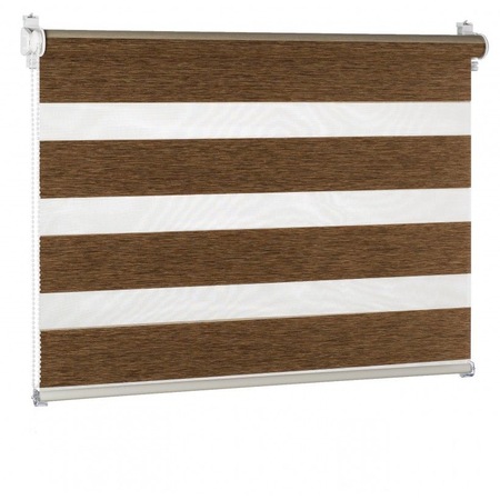 Roleta Day & Night Exclusiv Maro 57x150cm sistem Mini alb - eMAG.ro