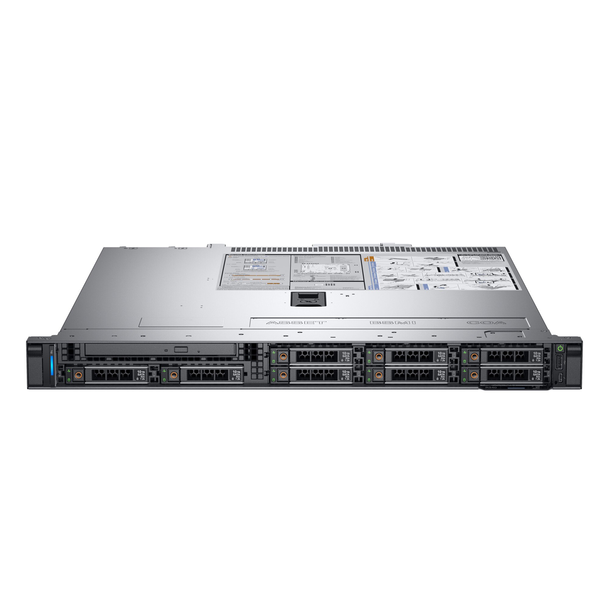 Sistem Server Dell PowerEdge R340 Rack Server, Intel Xeon E-2224 3.4GHz ...