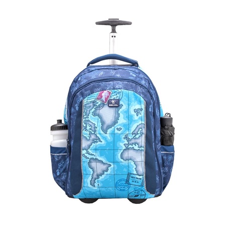 Rucsac troller scoala Belmil World Map - eMAG.ro