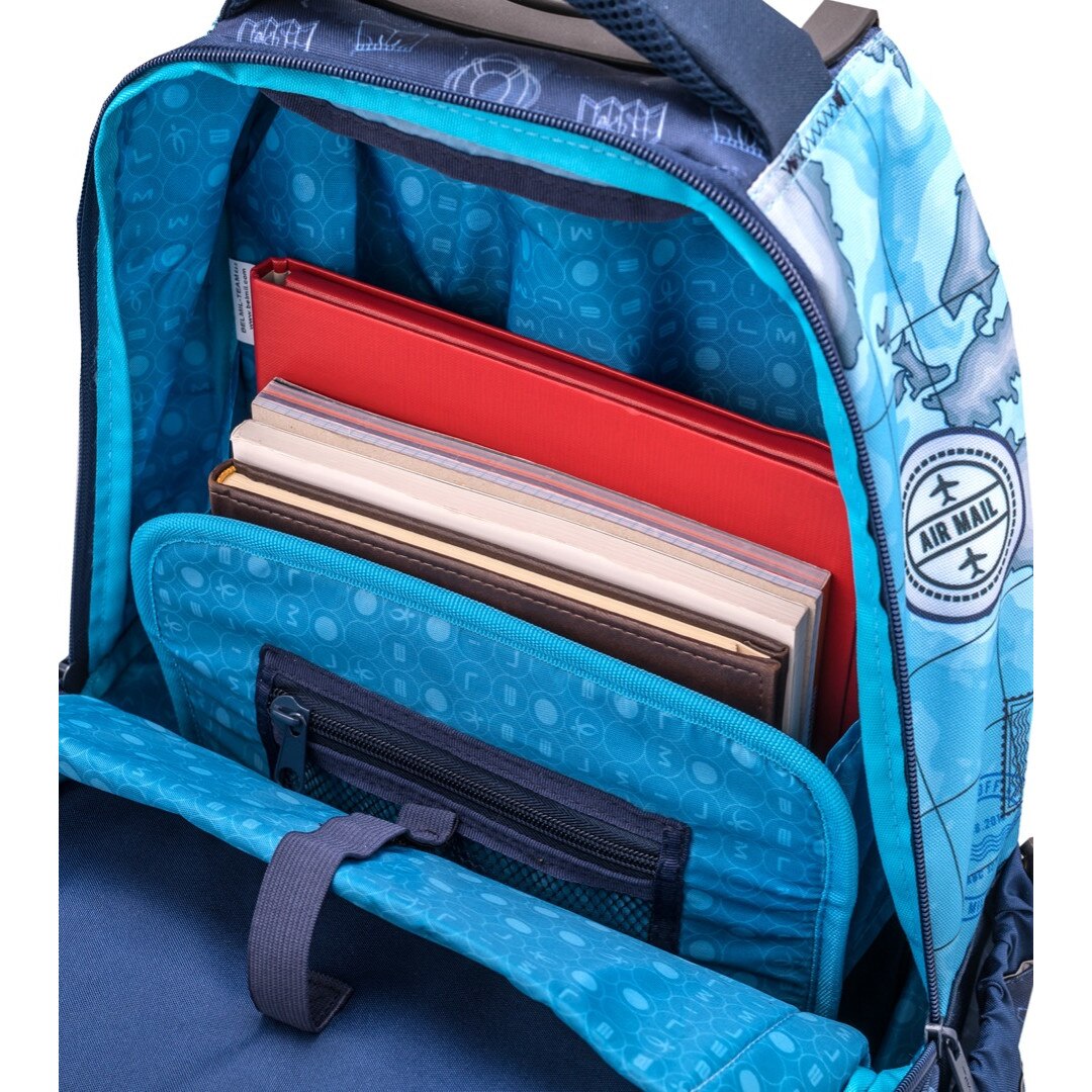 Rucsac troller scoala Belmil World Map - eMAG.ro