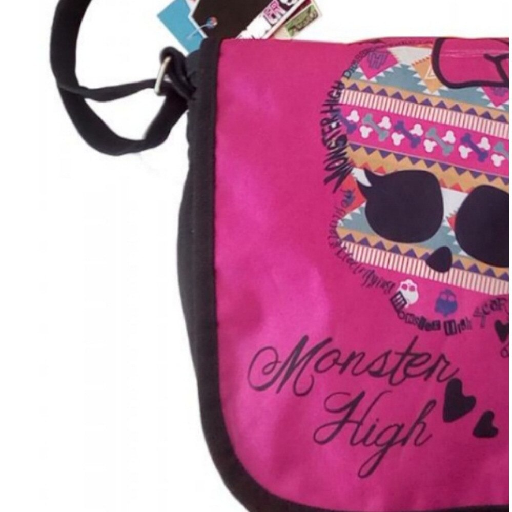 Geanta Monster High, 25 x 22 x 9 cm, negru - eMAG.ro