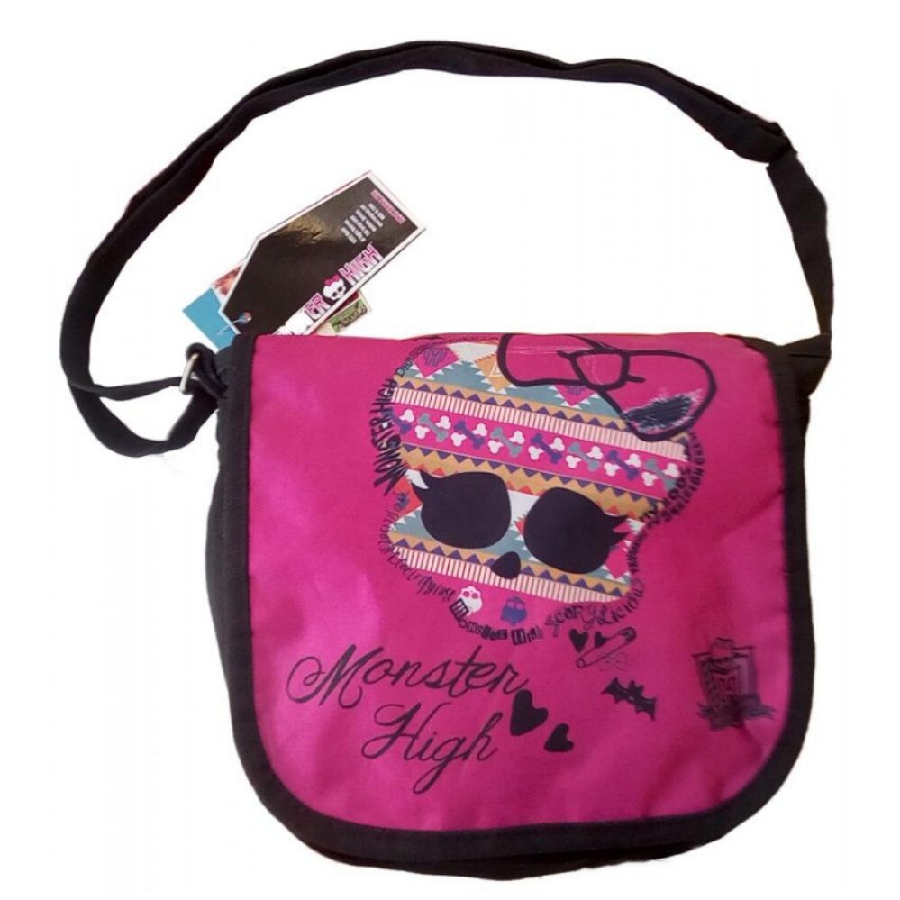 Geanta Monster High, 25 x 22 x 9 cm, negru - eMAG.ro
