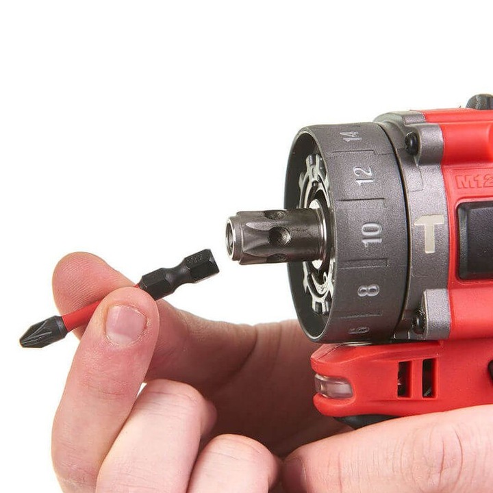 Ударен безчетков винтоверт с приставки Milwaukee M12FPDXKIT-202X - eMAG.bg