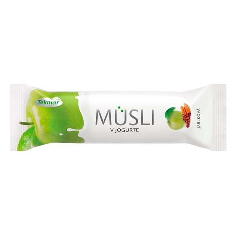 Baton musli cu mere invelit in iaurt 30g - eMAG.ro