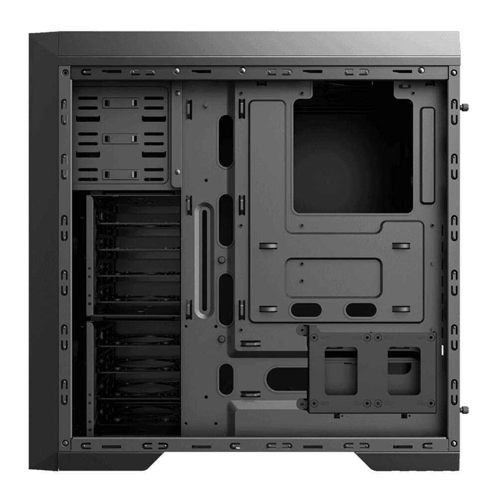 Carcasa Gamemax Silent Max, ATX, Negru - eMAG.ro