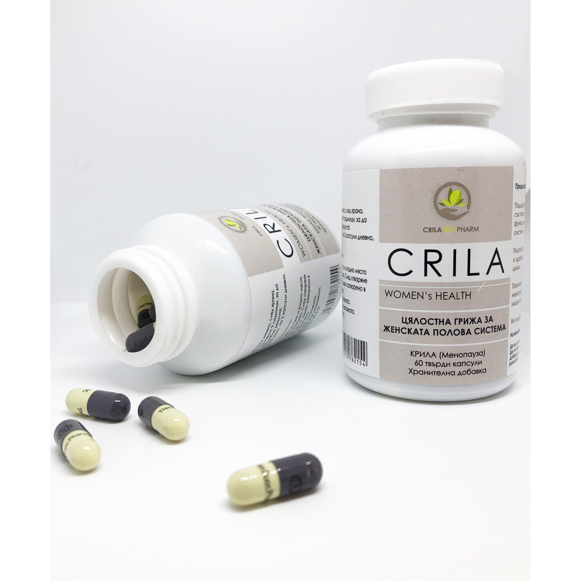 Хранителни добавки Crila Bio Pharm, Crila Woman`s Health за поддържане ...