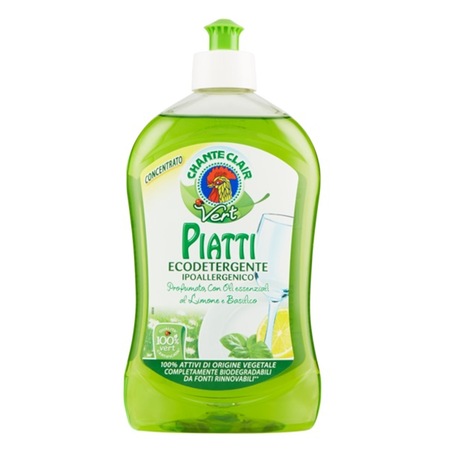 Detergent Vase lichid Eco Chante Clair Vert, 500ml - eMAG.ro
