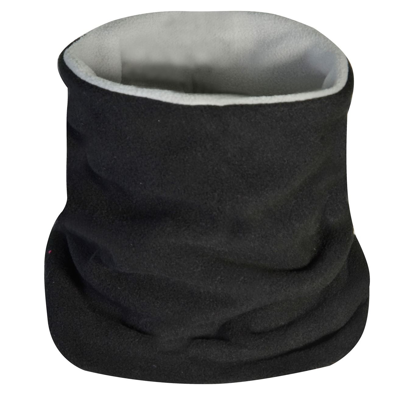 Fular circular inalt, Zola®, barbatesc, material polar, negru - eMAG.ro