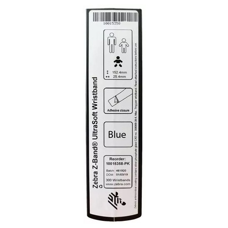 Set Bratari de identificare Zebra Z-Band Ultrasoft, 300 buc, pentru nou ...