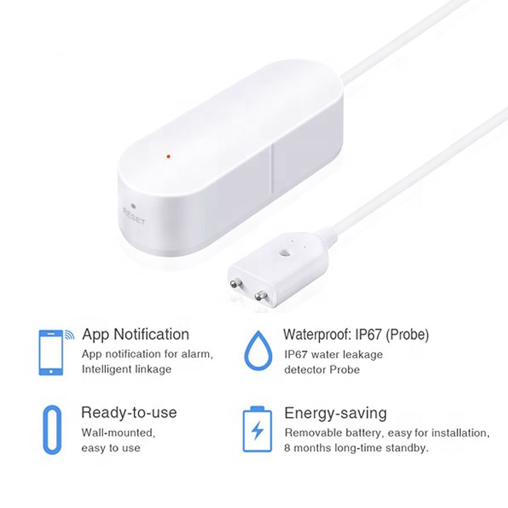 Detector inundatie inteligent PNI SafeHome PT460 WiFi alerta prin ...