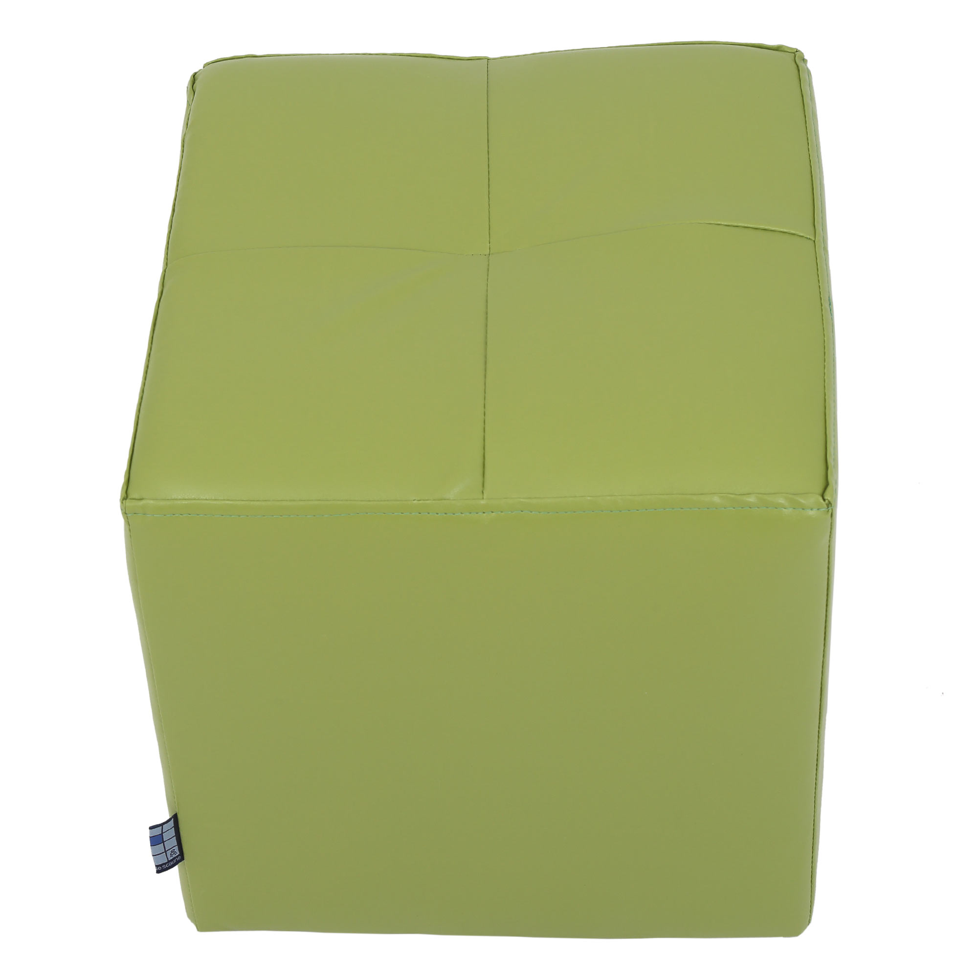 Taburet Cool, piele ecologica Verde - eMAG.ro