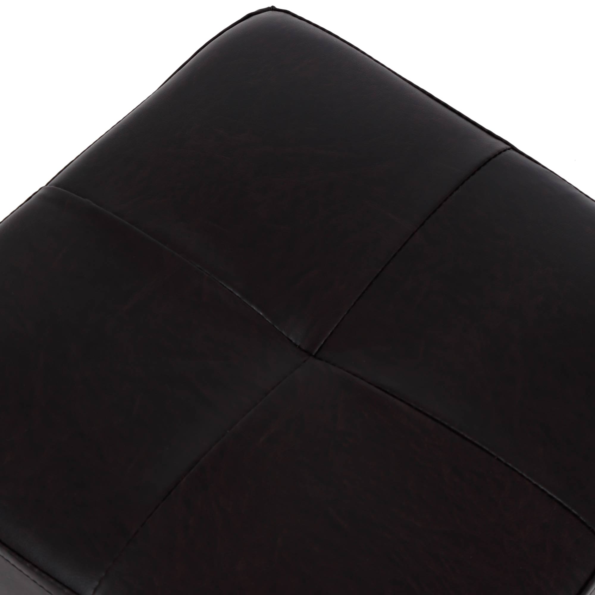 Taburet Cool, piele ecologica Wenge - eMAG.ro