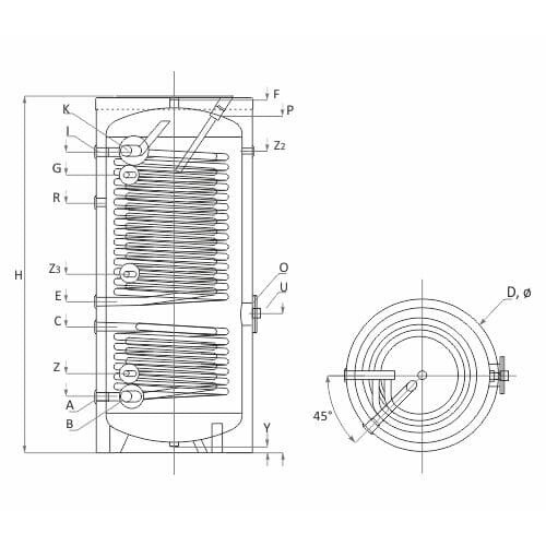 Буферни съдове Sunsystem, PS2, 150l - eMAG.bg
