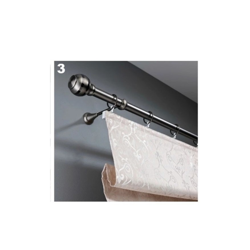 Rulou Roman Blind Barocco RN-01 ,Rolete semi-opace, culoare Crem ...