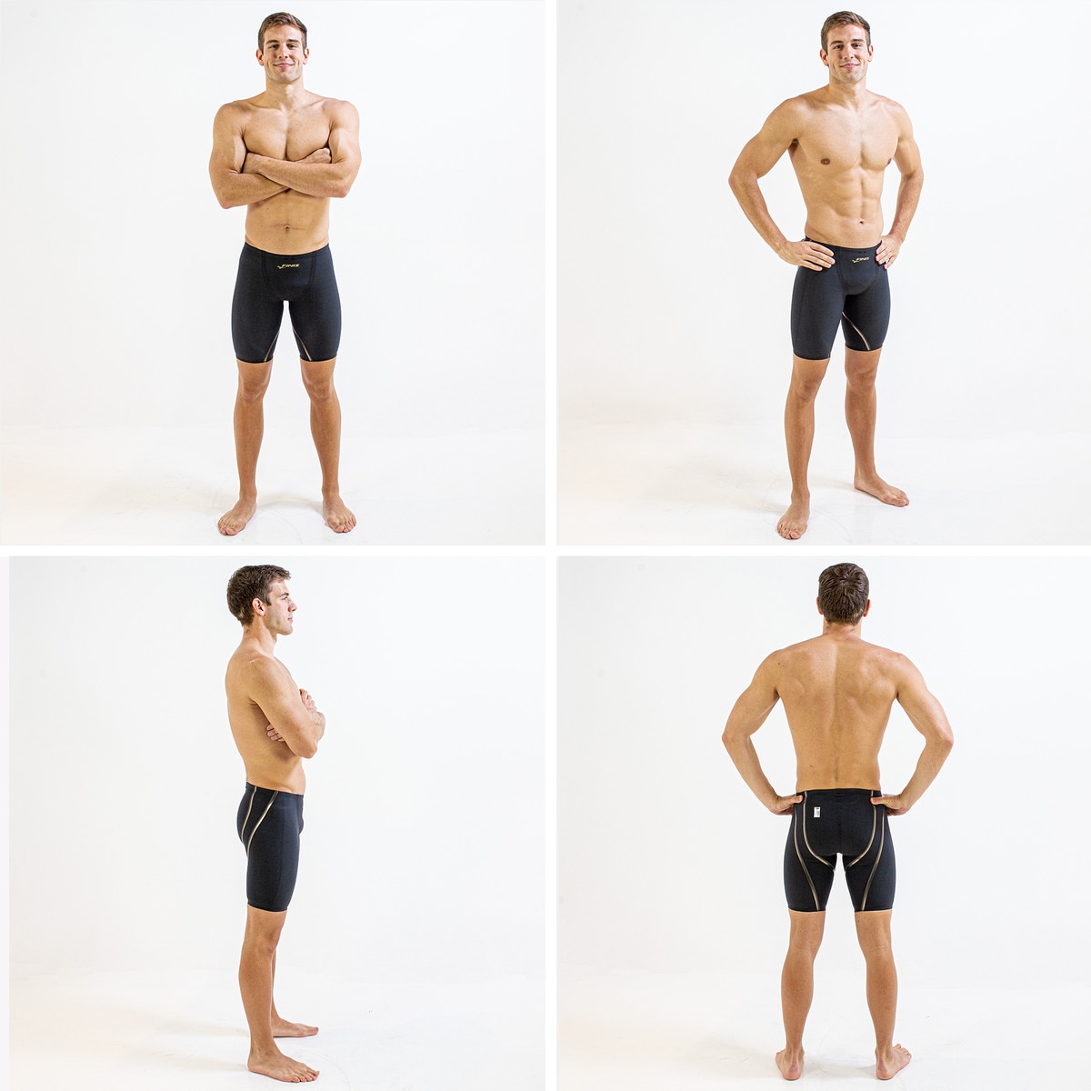 Costum inot FINIS Rival 2.0, Jammer, 36 EU, Negru - eMAG.ro