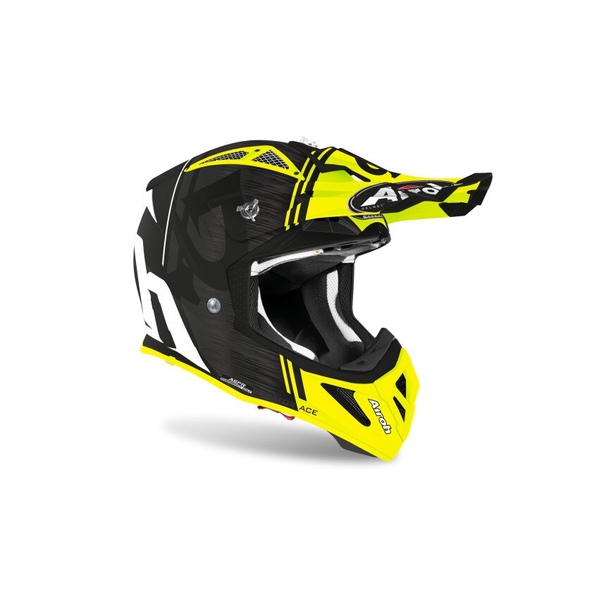 Casca protectie, Aviator Ace kybon yellow matt, Multicolor, M - eMAG.ro