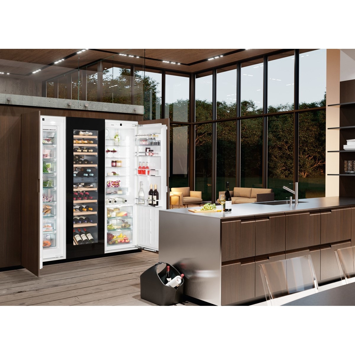 Side by side incorporabil Liebherr SBSWgb 99I5 No Frost, compartiment ...