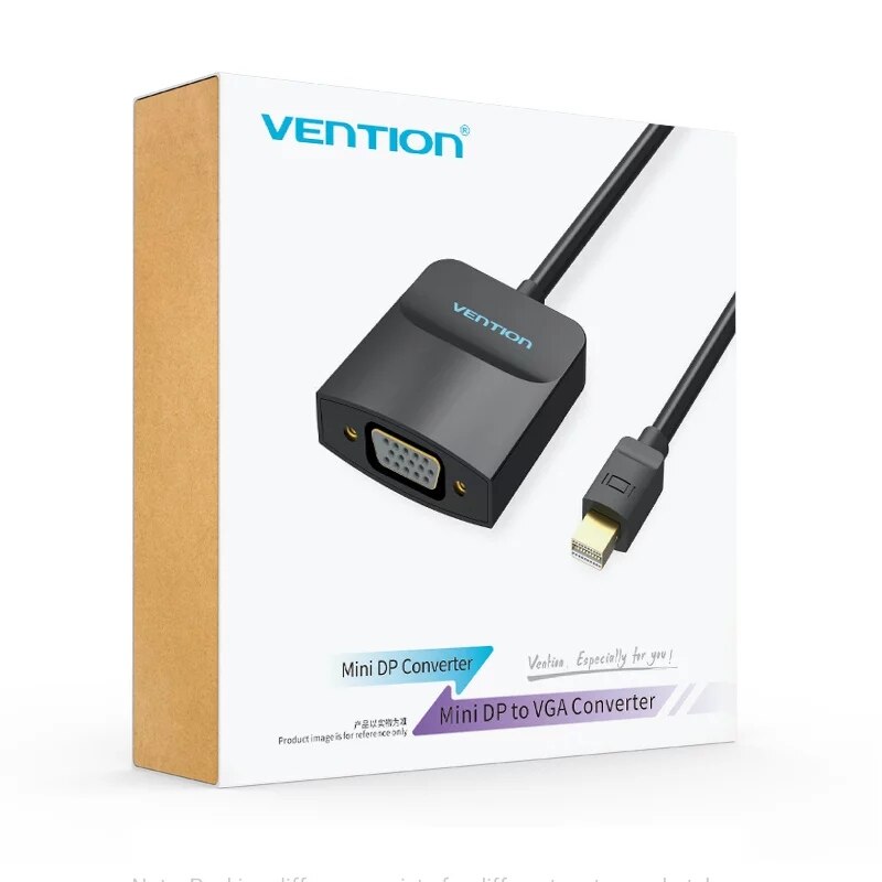 Мини адаптер за DisplayPort към VGA конвертор, 1080P Full-HD, Vention ...