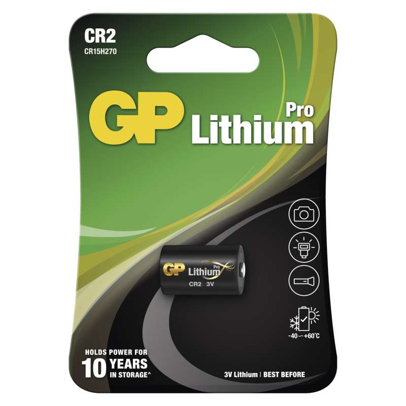 GP Líthium elem, CR2, 3V, 800mAh, 1db/bliszter B1506 - eMAG.hu