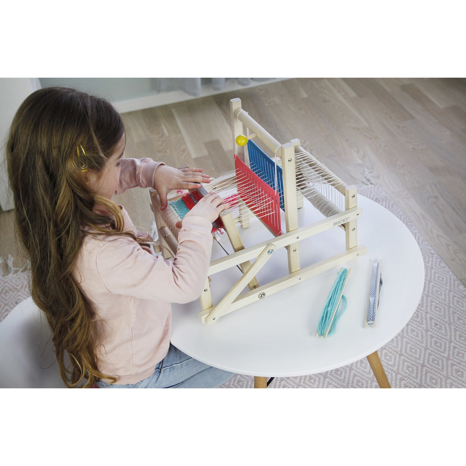 Razboi de tesut din lemn - Micki - eMAG.ro