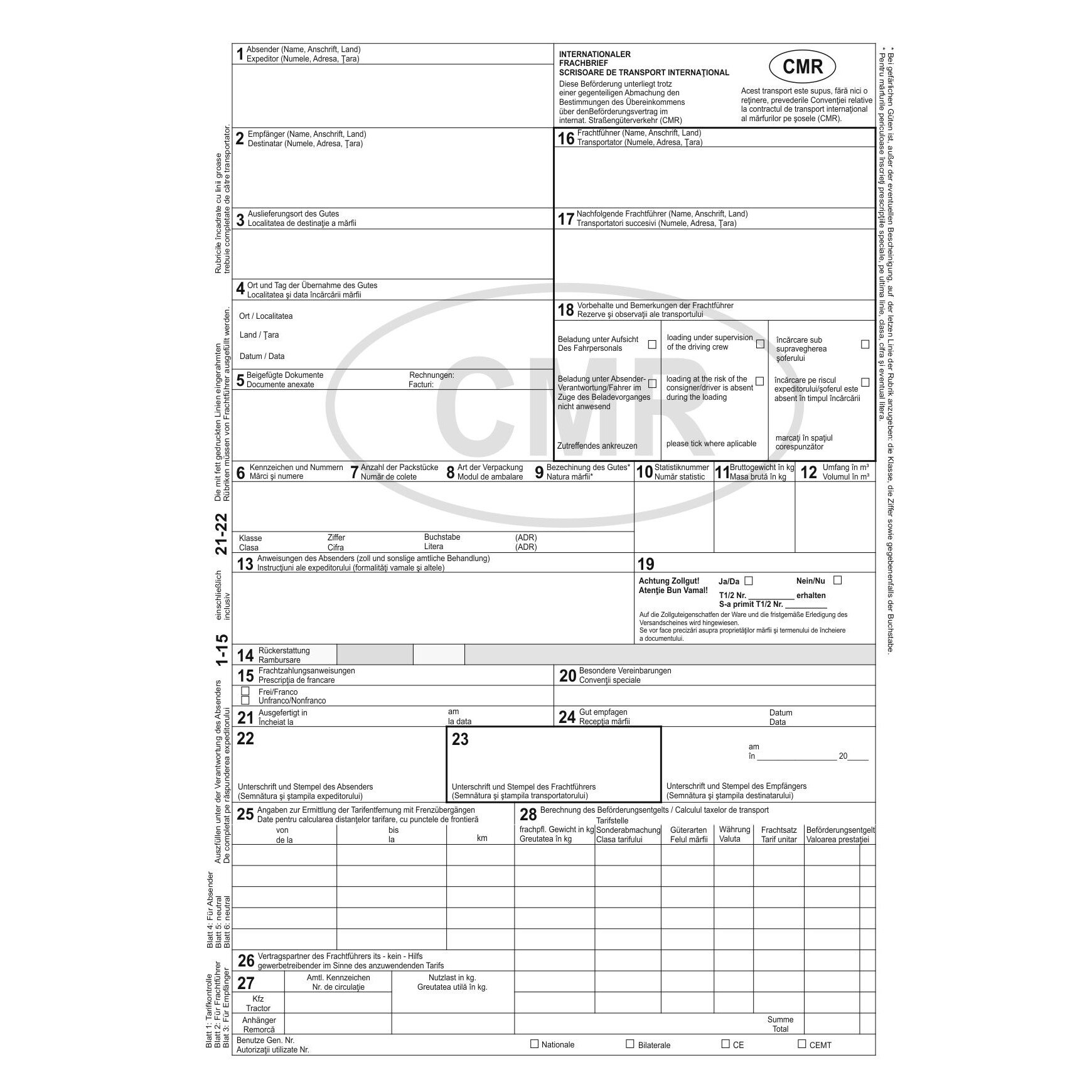 CMR international 3 exemplare, 50 seturi /bloc - eMAG.ro