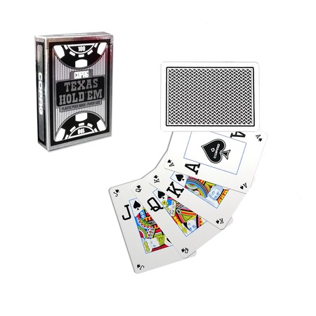 Carti de joc poker, Texas Hold'em, profesionale, 100% plastic, index ...