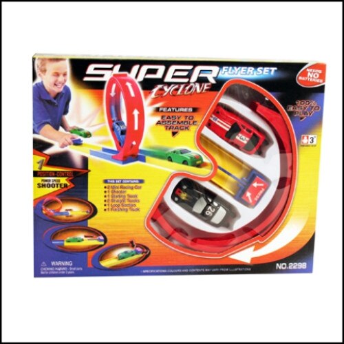 Set pista de curse cu 2 masini - eMAG.ro