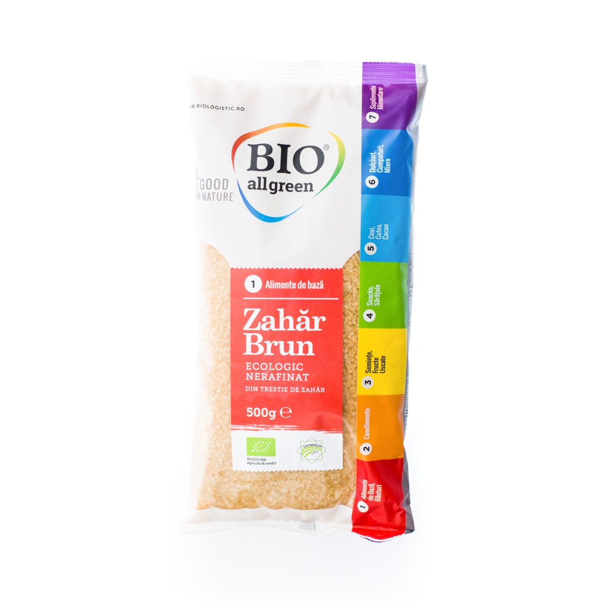 Zahar brun Eco, din trestie 500g - eMAG.ro