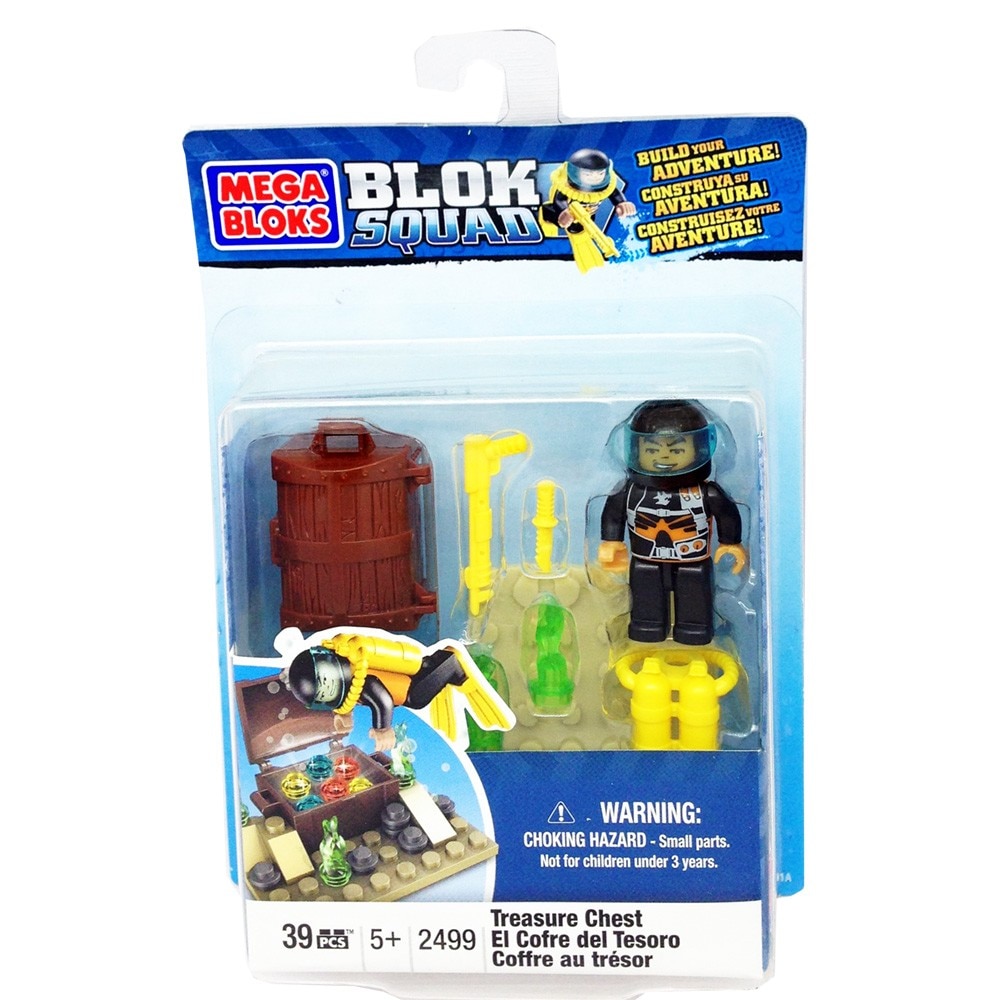 Mega Bloks Blok Squad Hero Pack - Diver, set de 39 de piese, 024960 ...