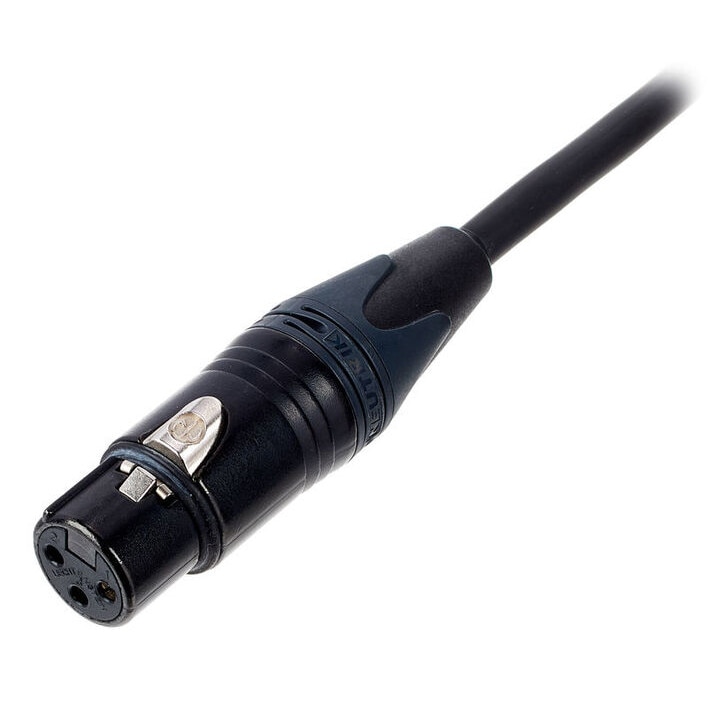 Cablu Microfon Profesional, Cordial, XLR mama la XLR tata, 15m - eMAG.ro