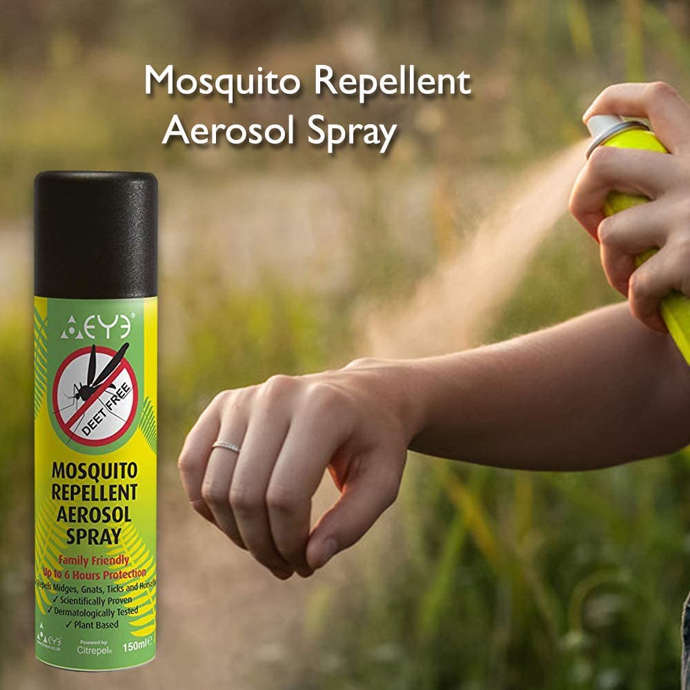 Spray anti-tantari, THEYE, Fara Alcool, pe baza de plante, 150 ml - eMAG.ro