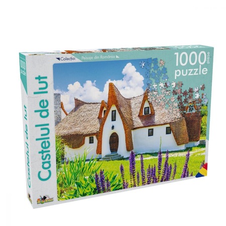 Puzzle ,Peisaje din Romania ,Castelul de lut, 1000 Piese, 68 x 47 cm ...